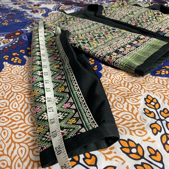 Vintage | Jackets & Coats | Vintage Moroccan Embroidered Boho Bolero ...